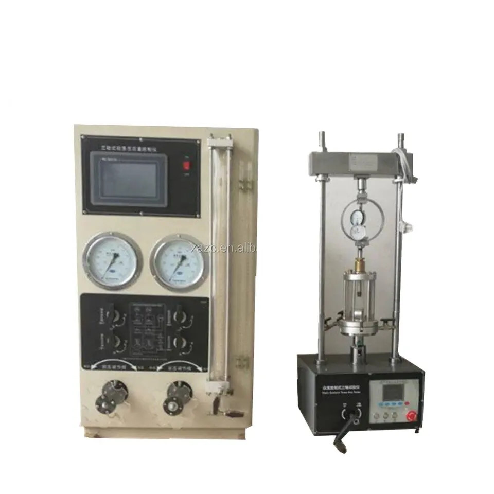 C002 Strain controlled triaxial apparatus 60KN Soil Laboratory Testing ...