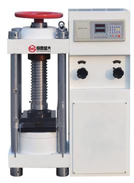 YES-2000 Digital compression testing machine for brick, stone, cement ...