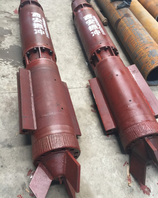 ZCQ150 Crane stone column vibro compaction vibroflot pile driver ...