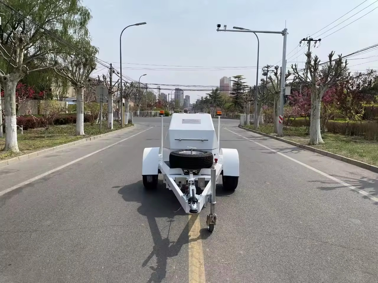 250kn Fully Automatic Trailer Drop Falling Hammer Weight Deflectometer ...