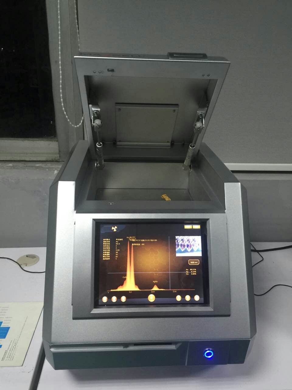 EXF9630 Desktop X-Ray Fluorescence XRF Gold Spectrometer for Metal ...