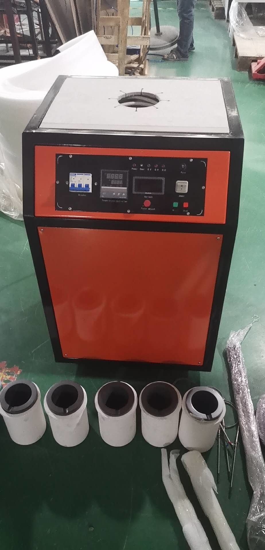 JXG-15 Portable induction melting furnace for gold smelting