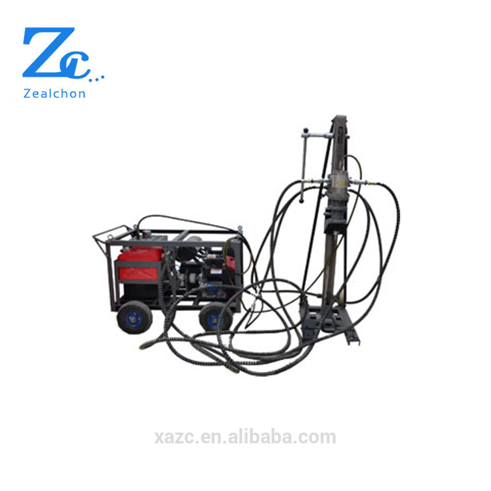 C50 Portable small drilling rig for soil investigation for 50m depth ...