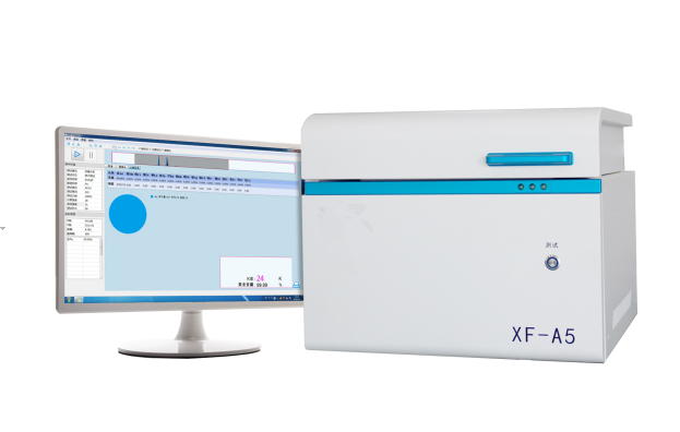 XF-A5 Desktop with computer screen operation gold testing machines xrf ...